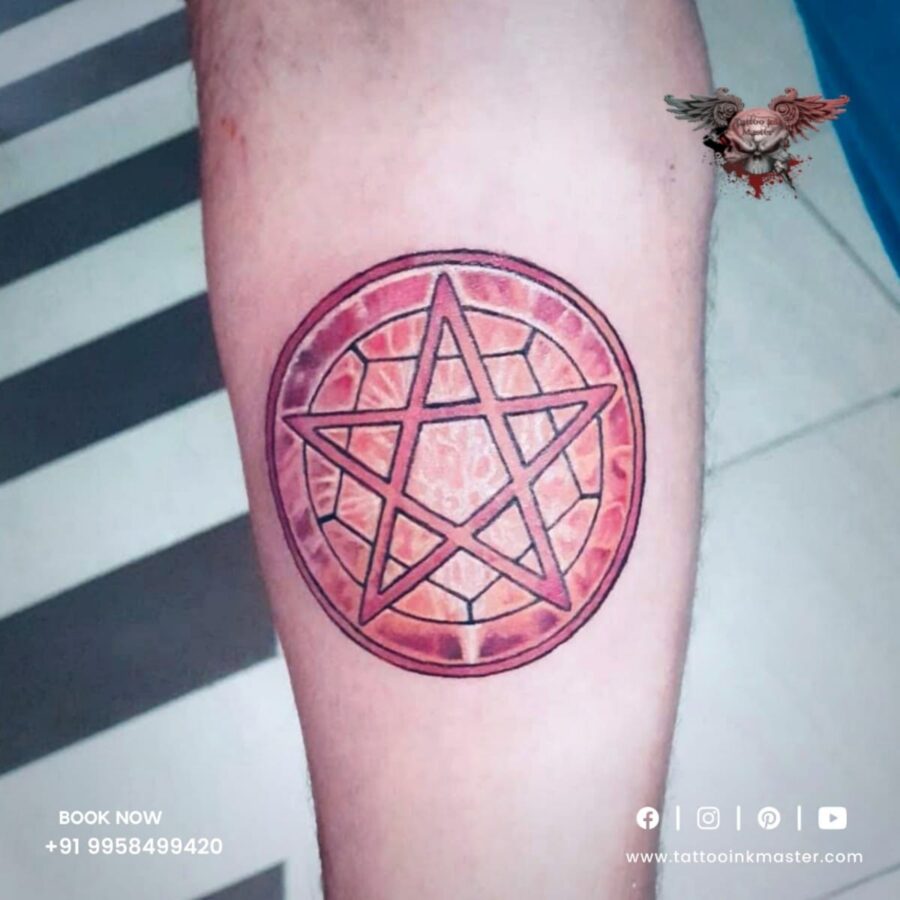 Innovative Looking Direction Tattoo with Artistic Design | Tattoo Ink ...