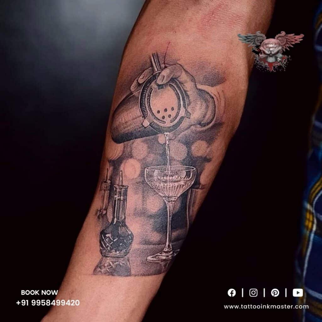 Vodka Serving and Party Infused Tattoo | Tattoo Ink Master