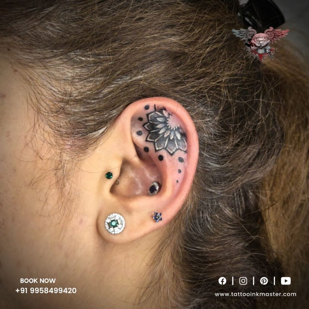 Triangular Prisma Band Tattoo On Arm | Tattoo Ink Master