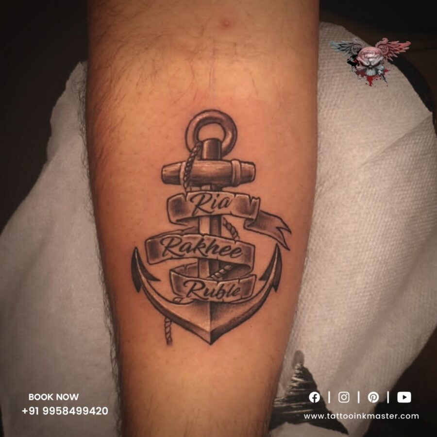 Write Your Name With A Nautical Touch | Tattoo Ink Master